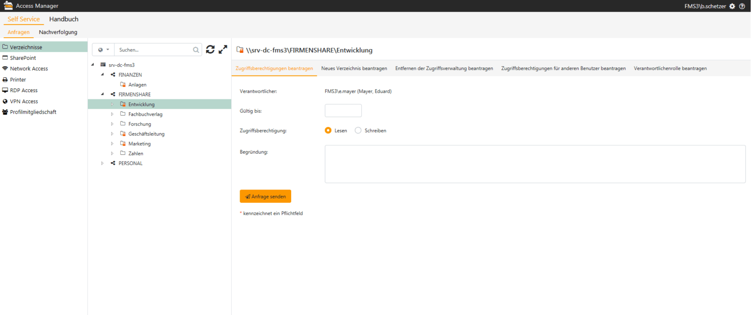Access Manager - modular skallierbar und flexibel anpassbar